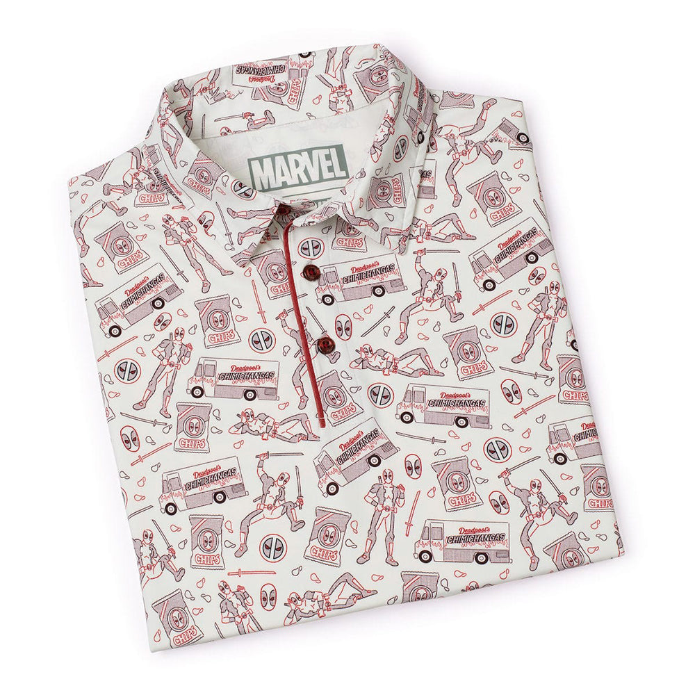 Deadpool "CHIPS AND CHIMI" Polo