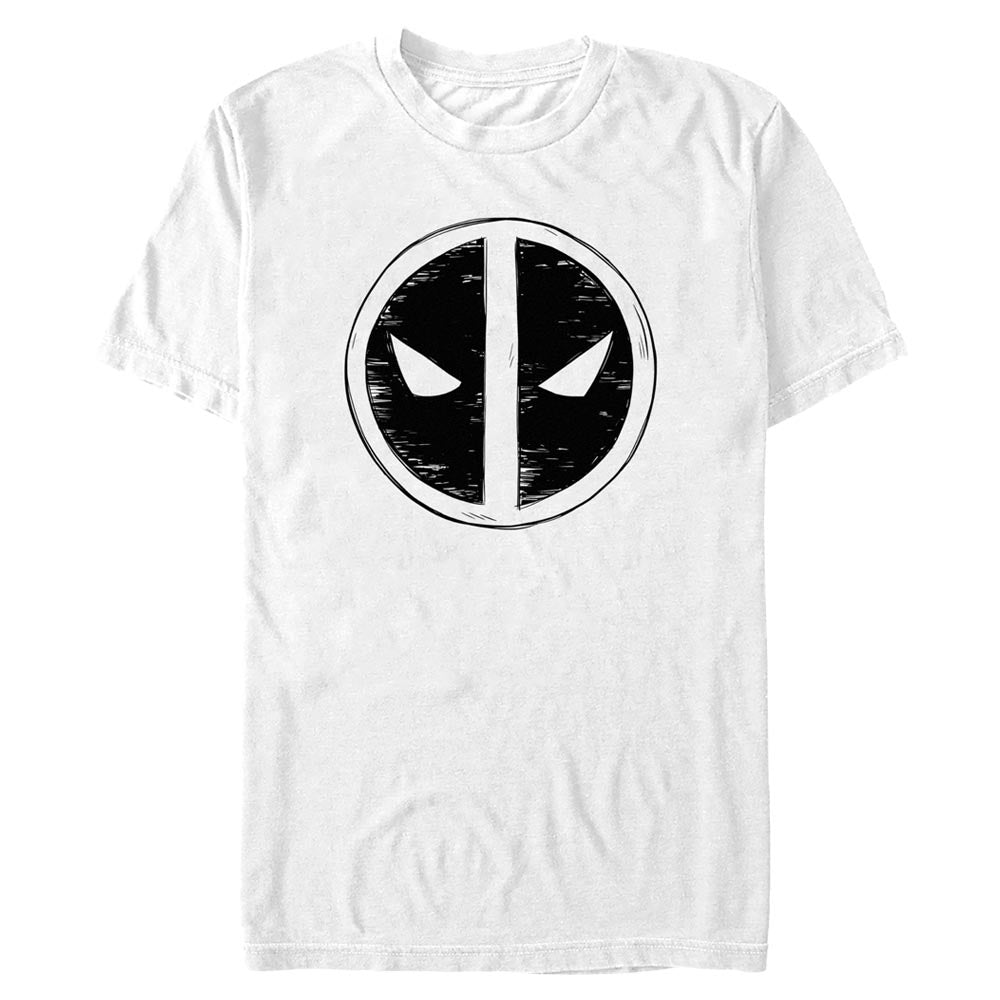 Deadpool & Wolverine Deadpool Scribble Emblem T-shirt