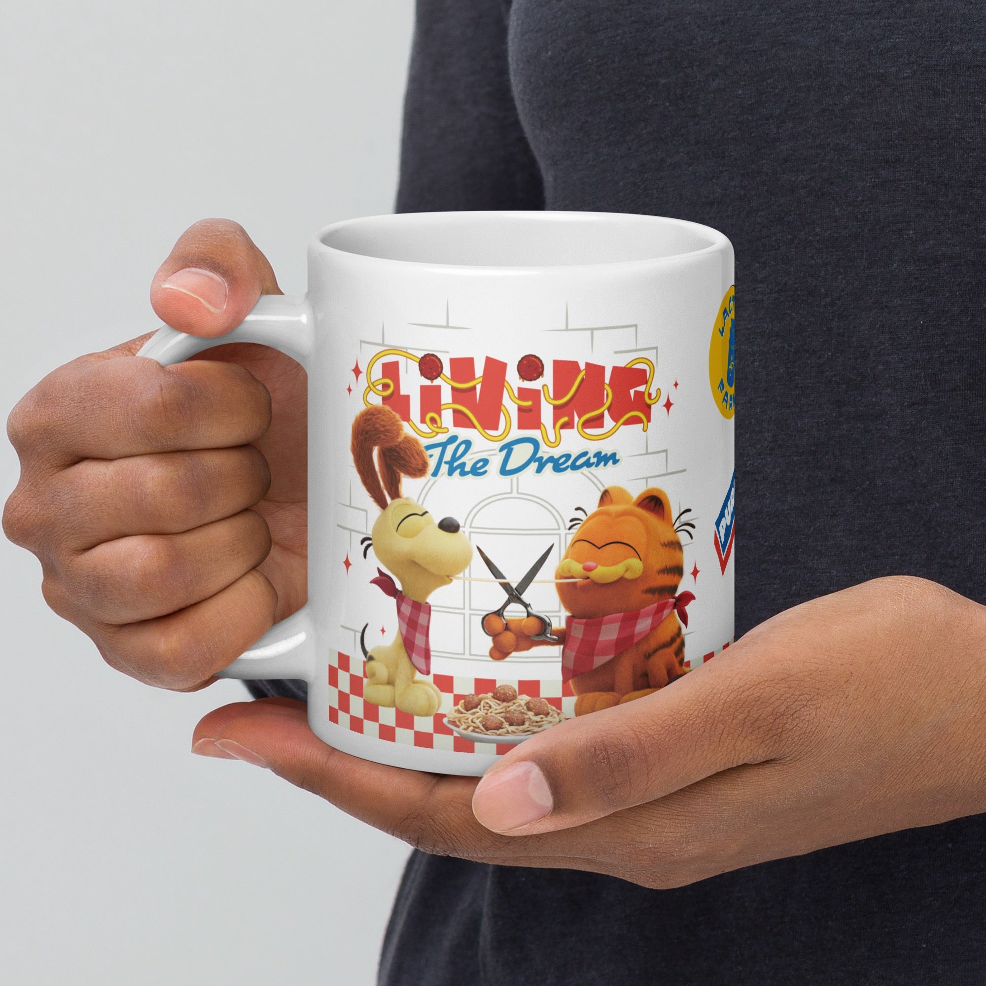 The Garfield Movie Living The Dream Jumbo Mug