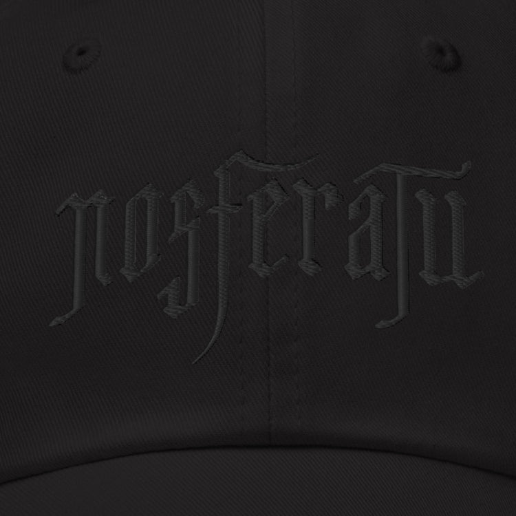 Nosferatu Logo Embroidered Dad Hat