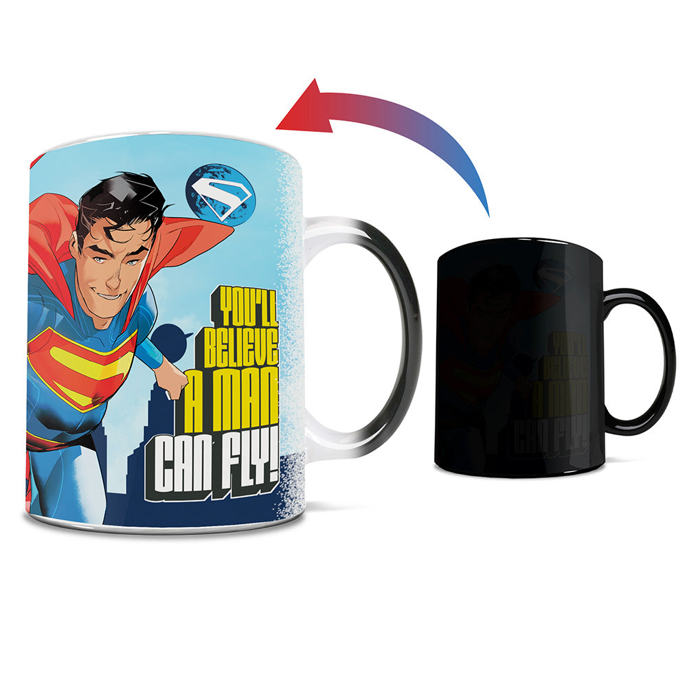 SUPERMAN (2025 Movie) A Man Can Fly Morphing Mugs® Heat-Sensitive Mug