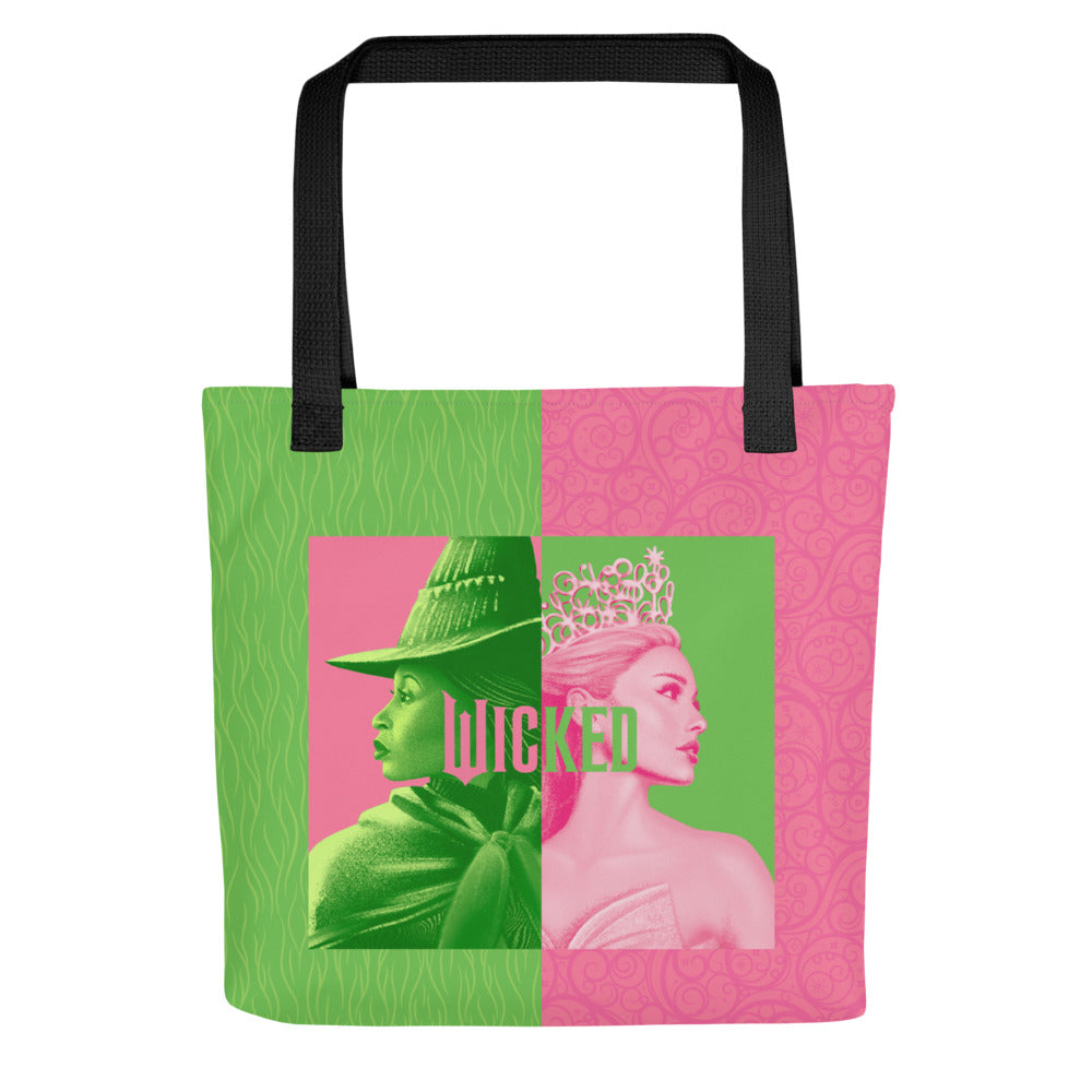 Wicked Pink & Green Tote Bag